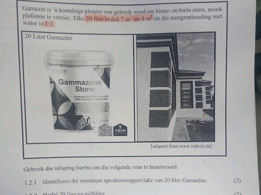 Gamazin is 'n korrelrige pleister wat | StudyX