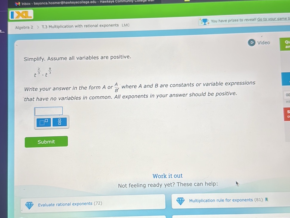 Simplify. Assume all variables are positive. | StudyX