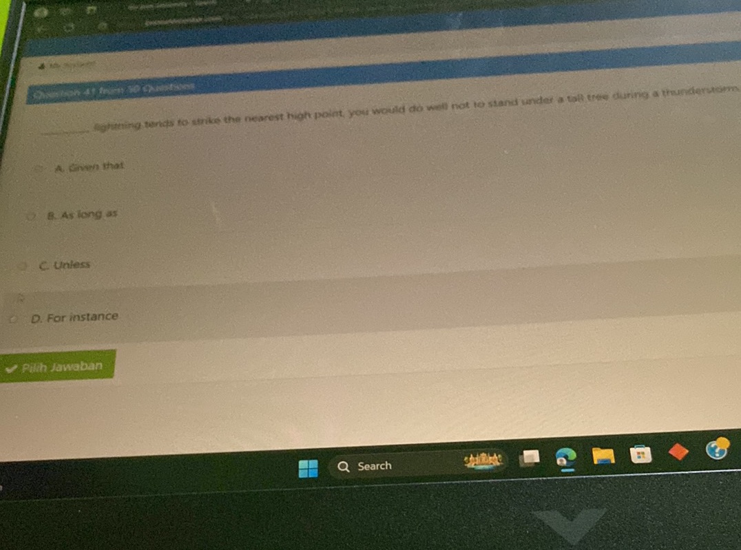 Question 41 from 50 Questions lightning | StudyX