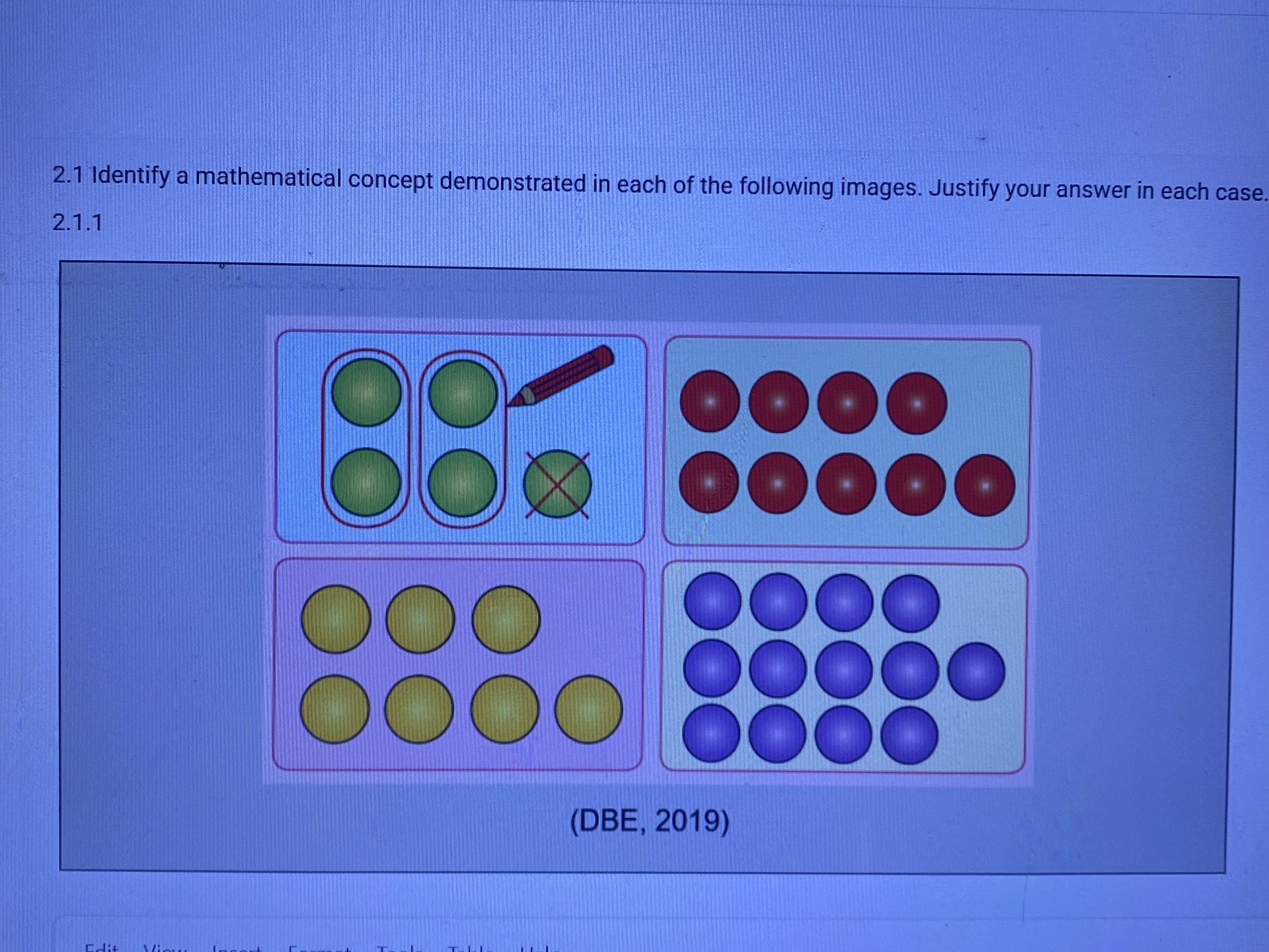 2.1 Identify a mathematical concept | StudyX