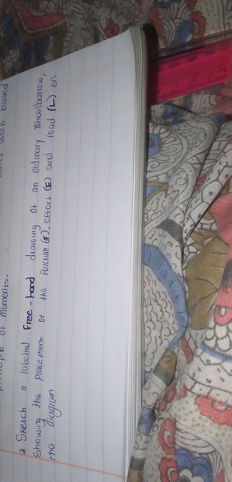 2. Sketch a labelled Free-hand drawing of an | StudyX