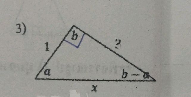 3) $ $ with sides labeled as follows: one | StudyX