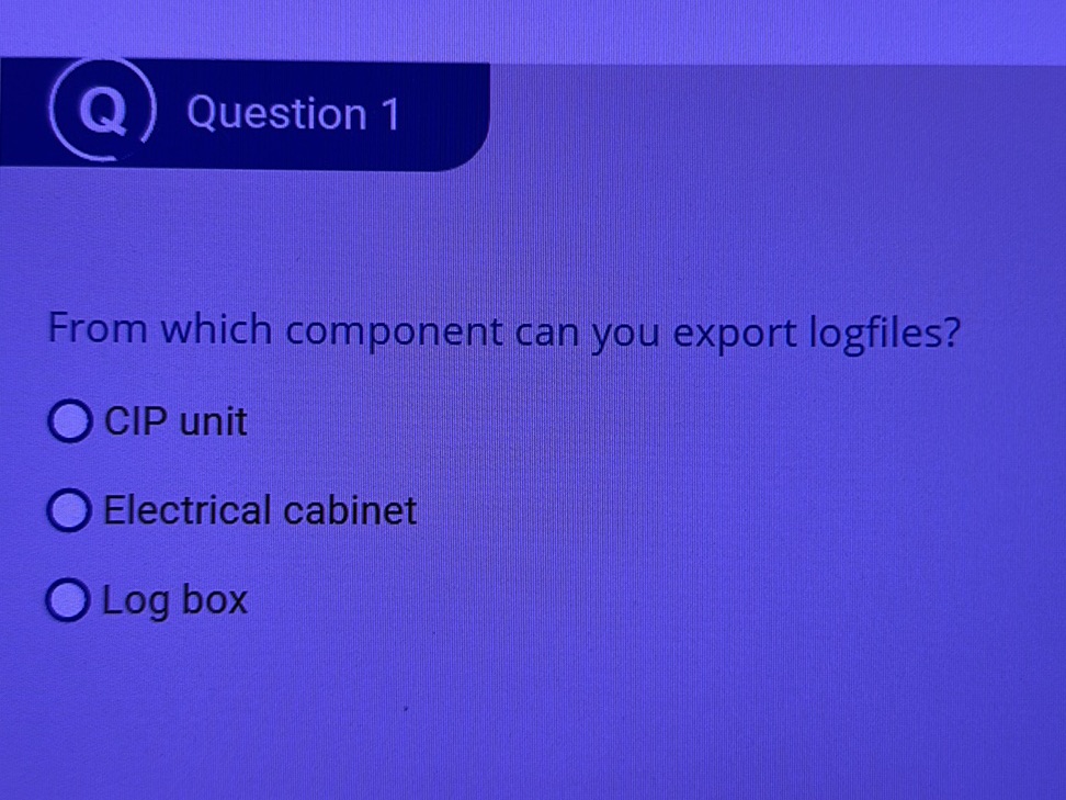 From which component can you export | StudyX