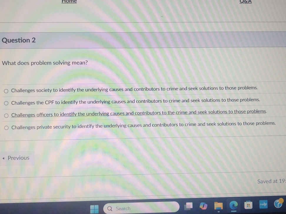 What does problem solving mean? Challenges | StudyX