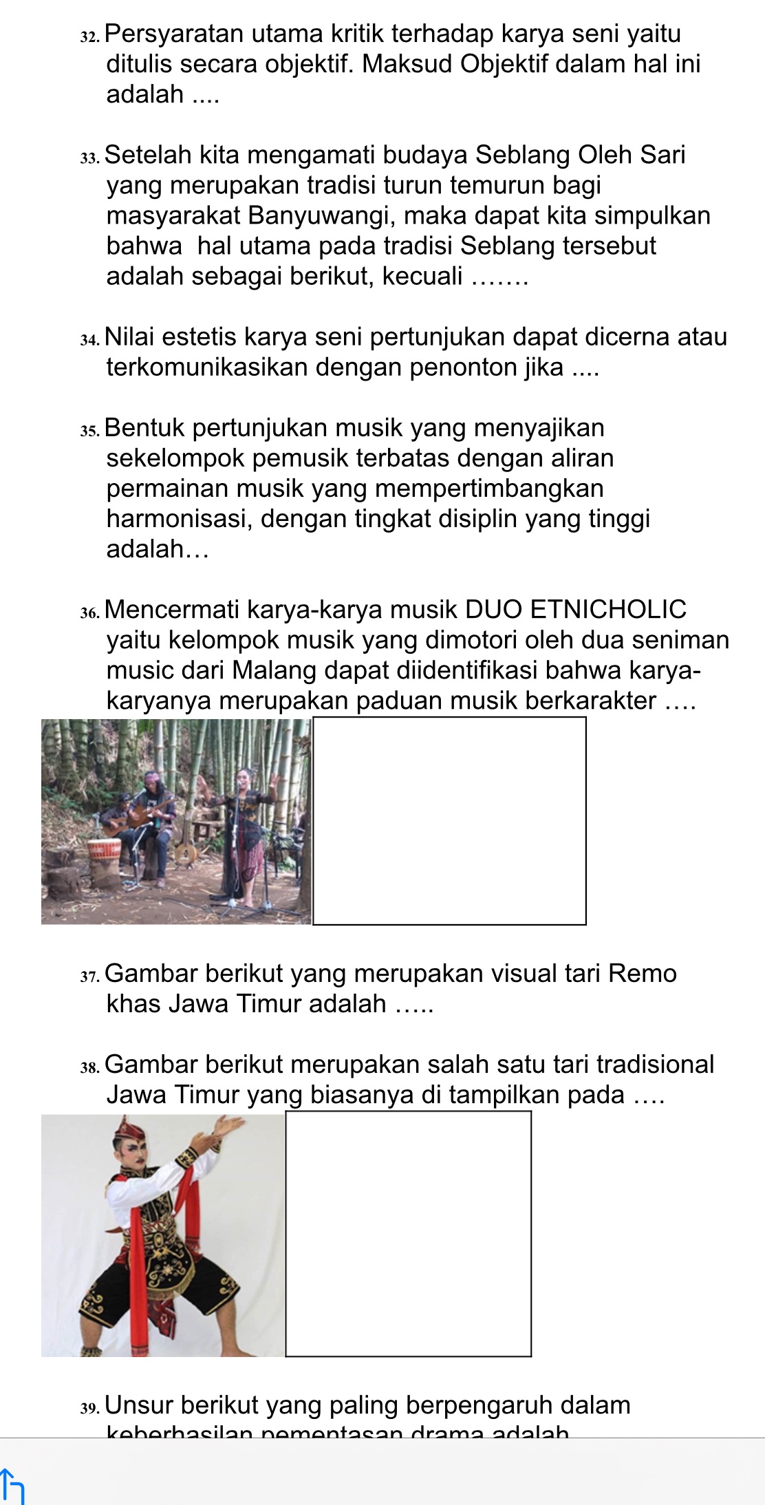 32. Persyaratan utama kritik terhadap karya | StudyX