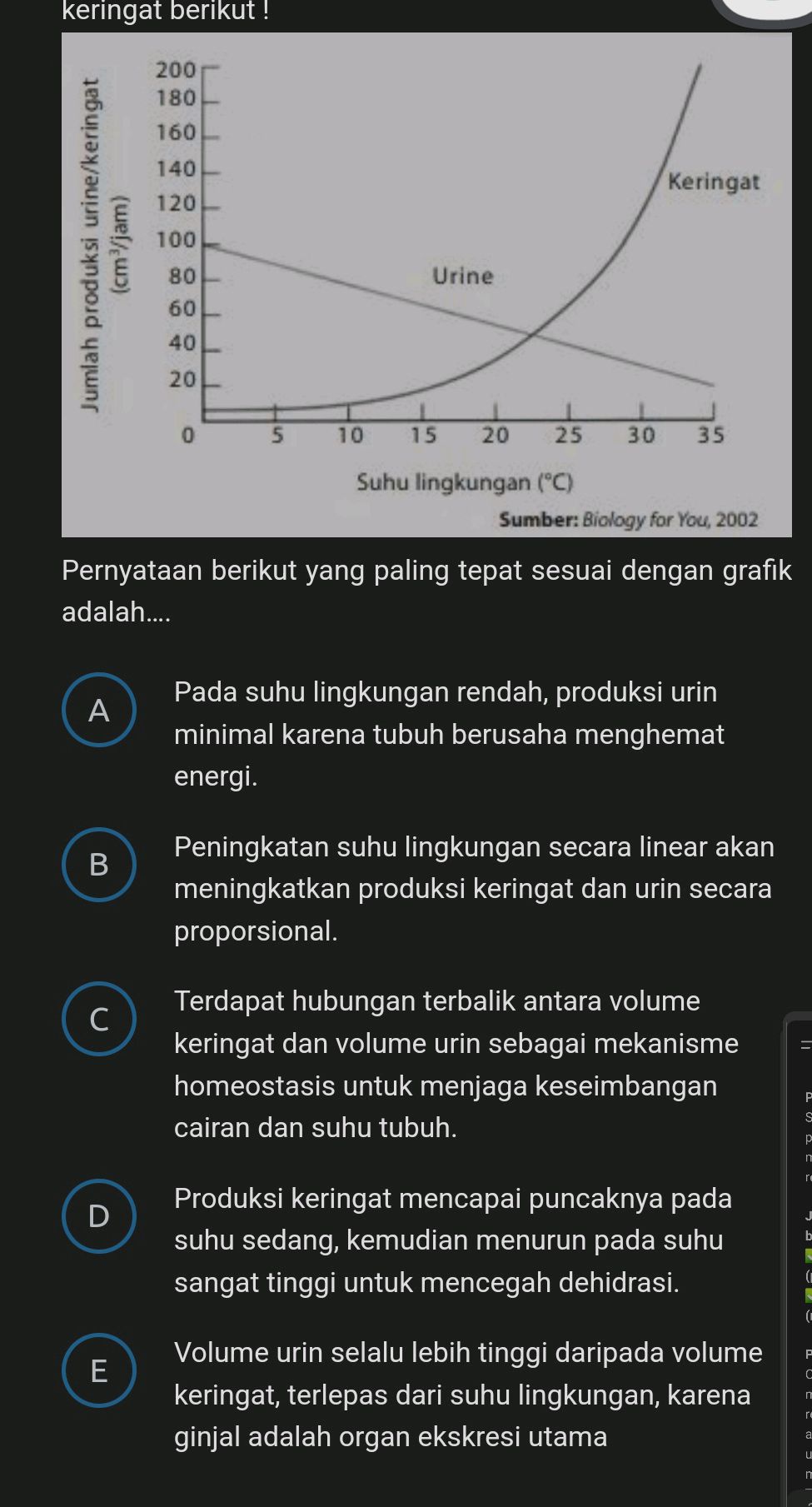Pernyataan berikut yang paling tepat sesuai | StudyX
