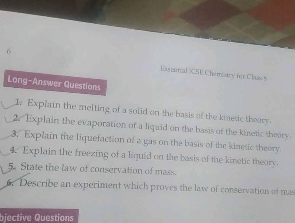 1. Explain the melting of a solid on the | StudyX