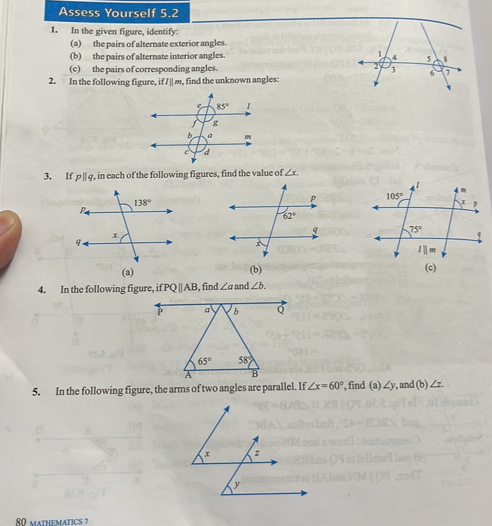 1. In the given figure, identify: (a) the | StudyX