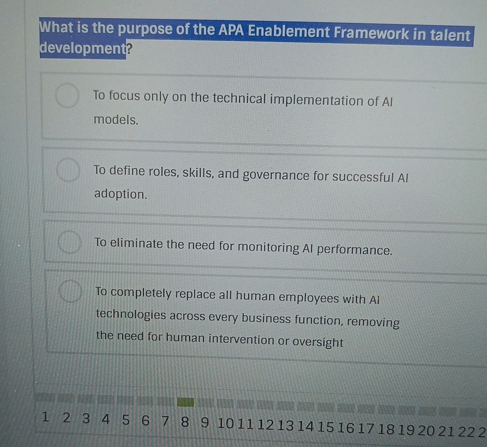 What is the purpose of the APA Enablement | StudyX