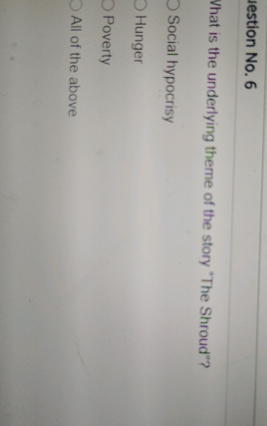 What is the underlying theme of the story | StudyX