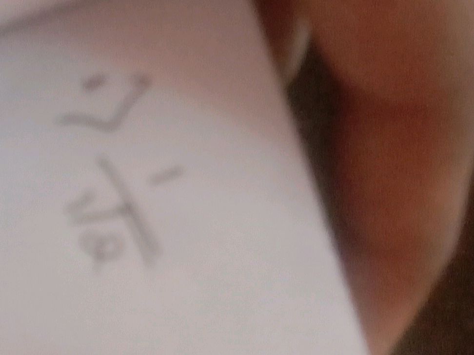 The image contains handwritten characters, | StudyX