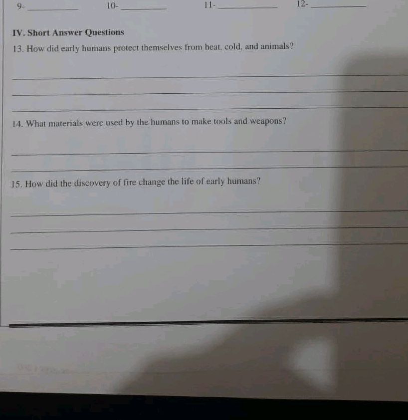 IV. Short Answer Questions 13. How did | StudyX