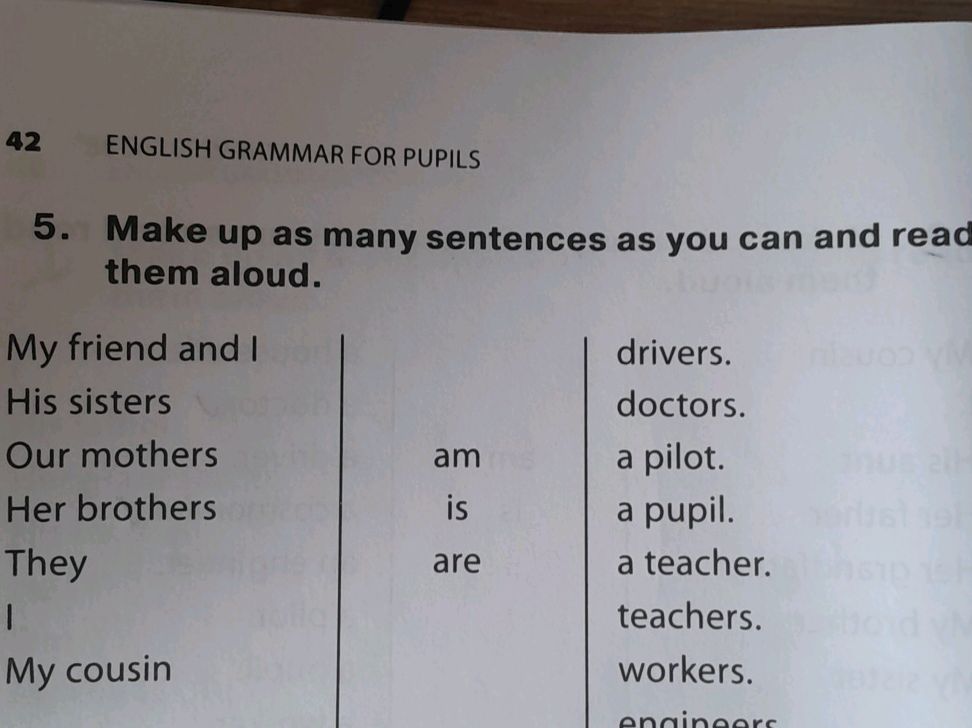 5. Make up as many sentences as you can and | StudyX