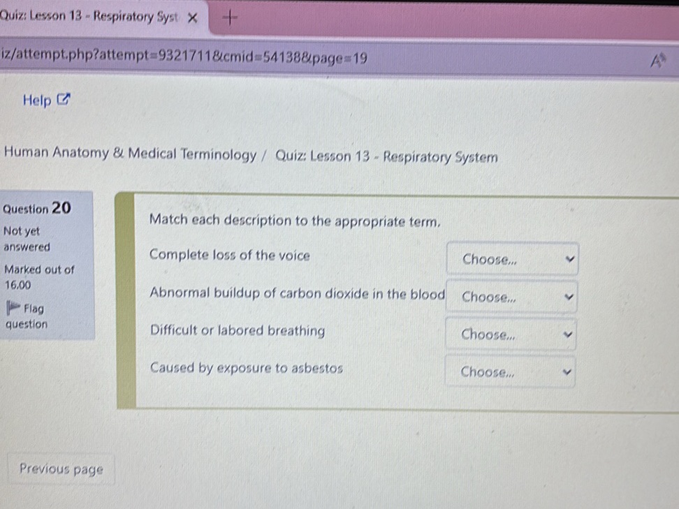 Match each description to the appropriate | StudyX