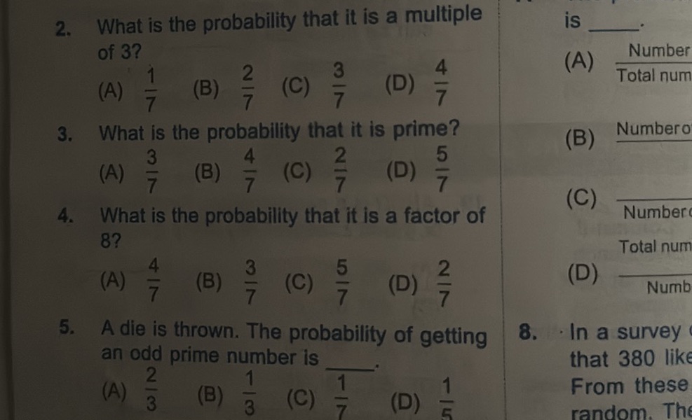 2. What is the probability that it is a | StudyX