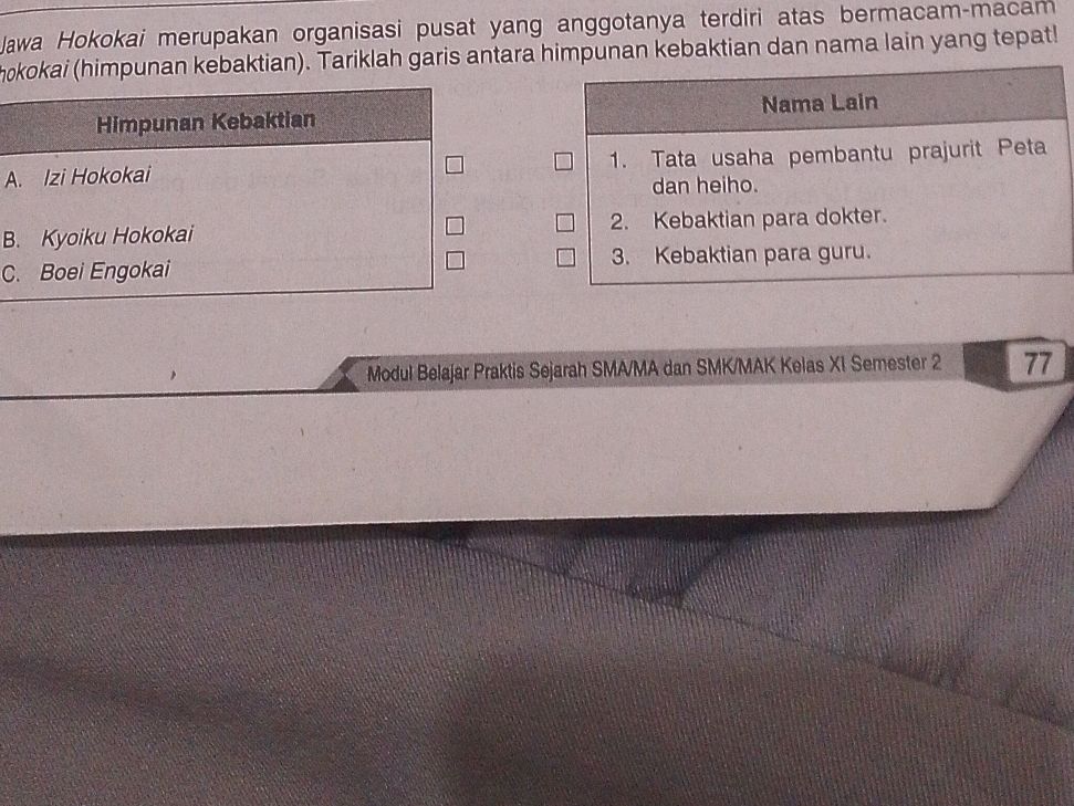 Tariklah garis antara himpunan kebaktian dan | StudyX