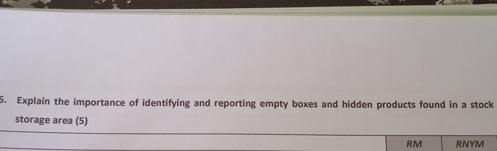 5. Explain the importance of identifying and | StudyX