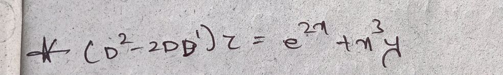Solving Differential Equation K(D^2 - | StudyX