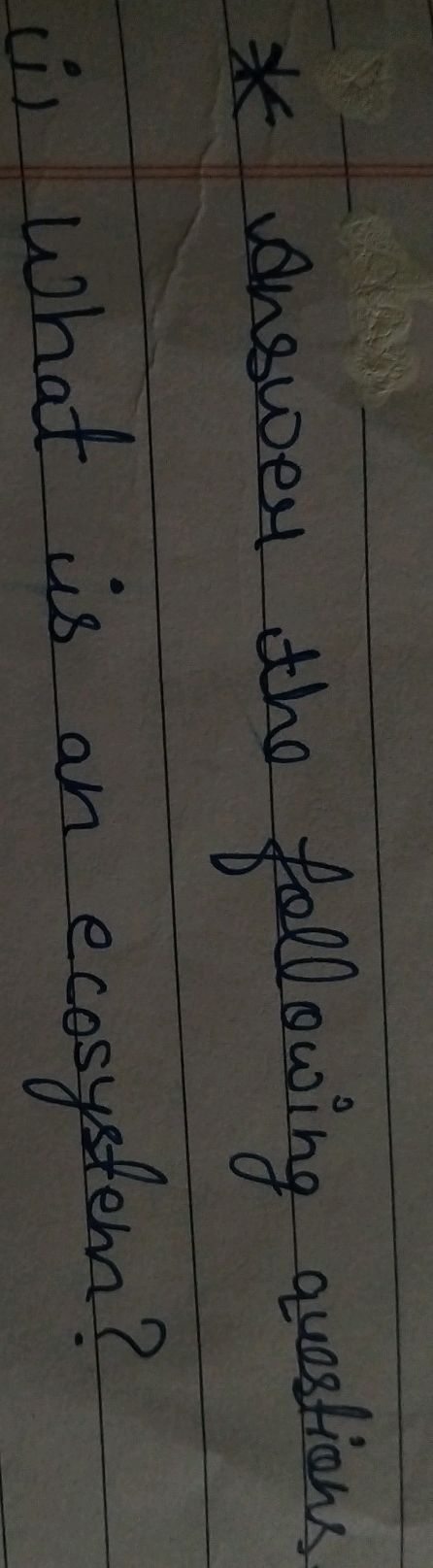 * Answer the following questions: 2) What | StudyX