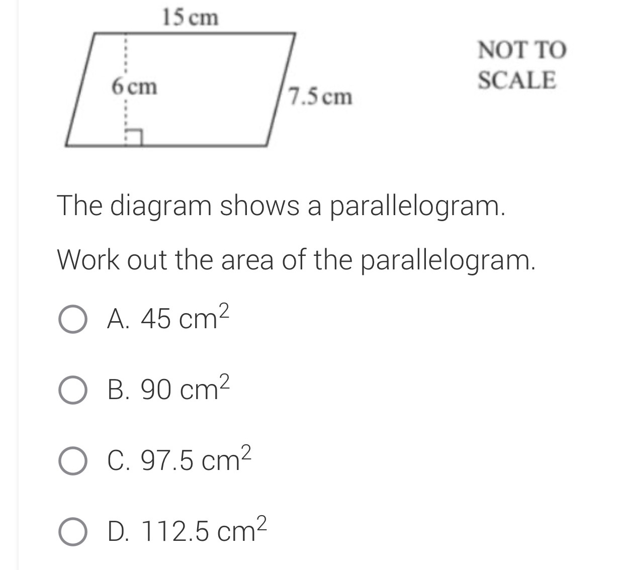 The diagram shows a parallelogram. Work out | StudyX