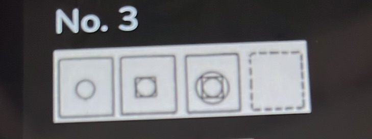 No. 3 There are four squares. The first | StudyX