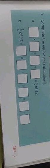 3 Complete the equivalent calculations. $ | StudyX