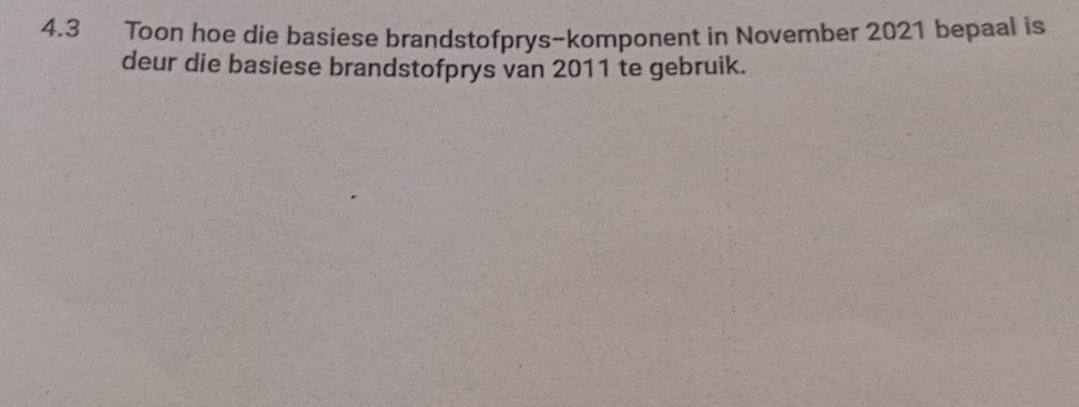 4.3 Toon hoe die basiese | StudyX