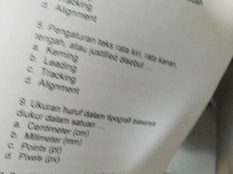 8. Pengaturan teks rata kiri, rata kanan, | StudyX