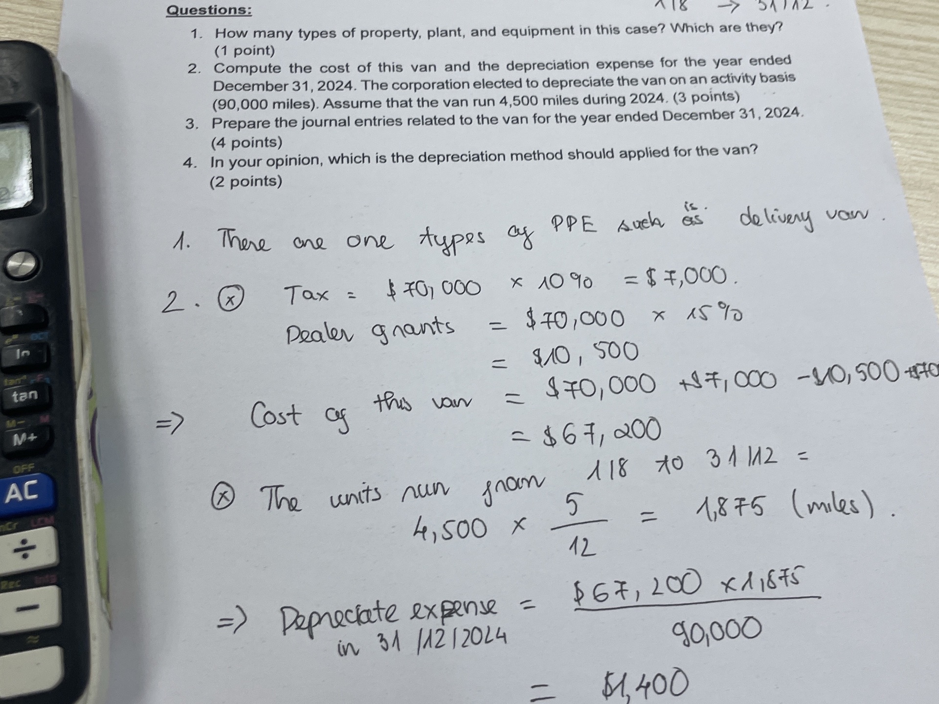 Questions: 1. How many types of property, | StudyX