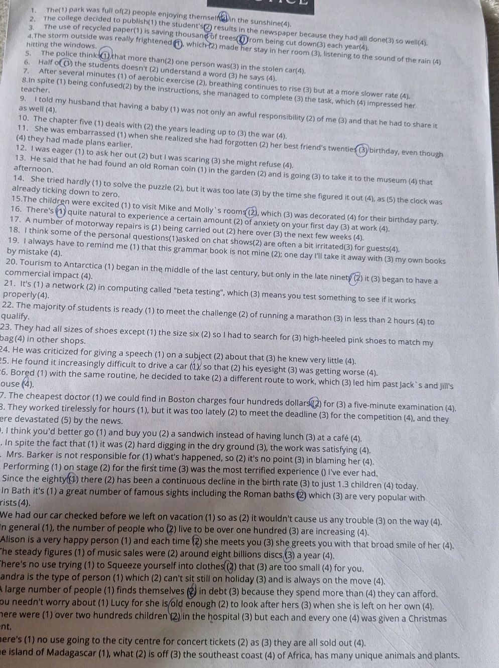 The text is a reading comprehension exercise | StudyX