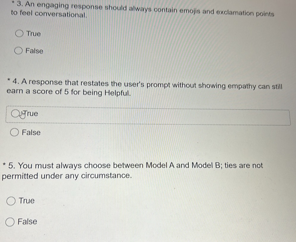 * 3. An engaging response should always | StudyX