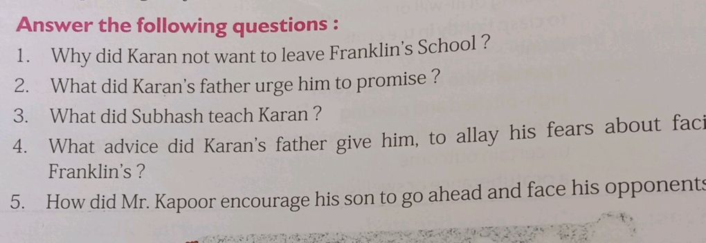 Answer the following questions : 1. Why did | StudyX