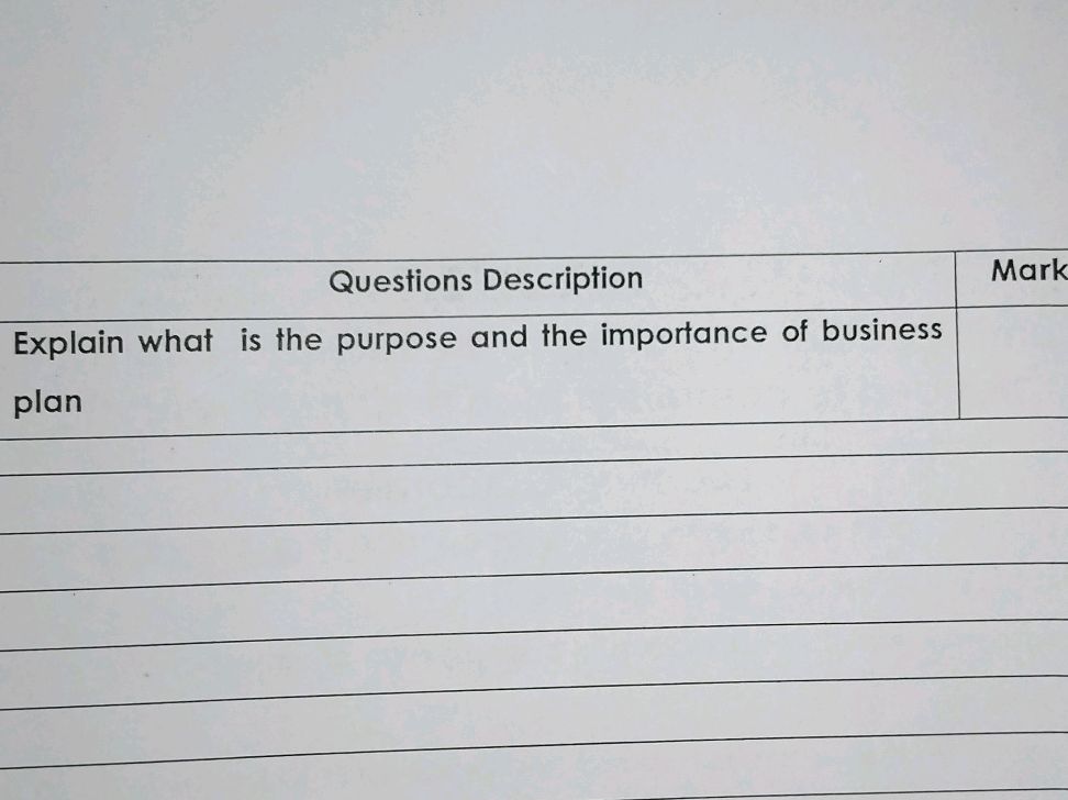 Explain what is the purpose and the | StudyX