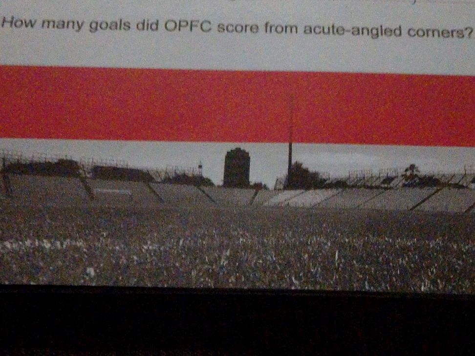 How many goals did OPFC score from | StudyX