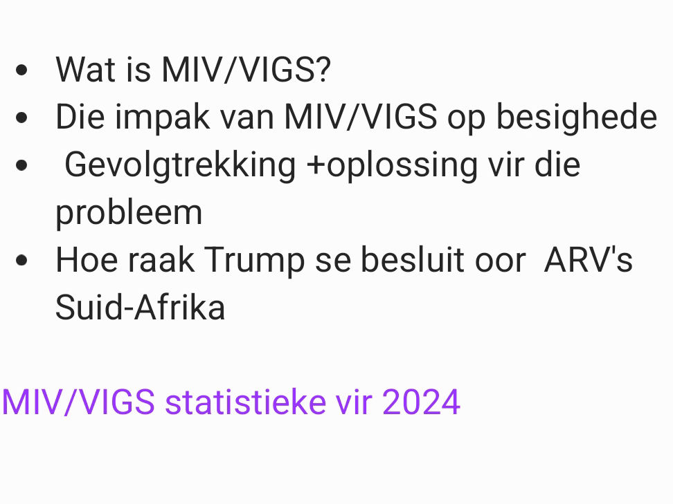 Wat is MIV/VIGS? Die impak van MIV/VIGS op | StudyX