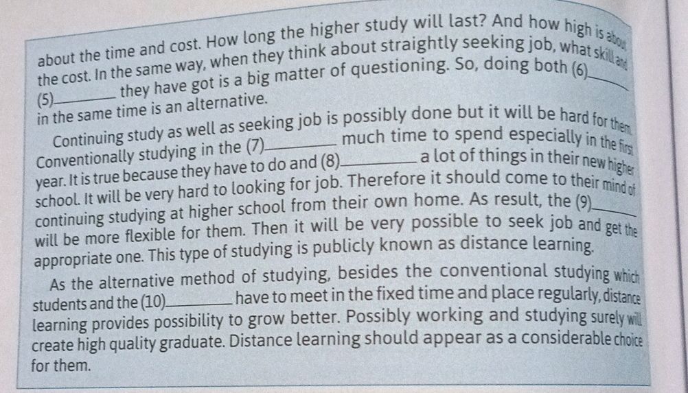 about the time and cost. How long the higher | StudyX