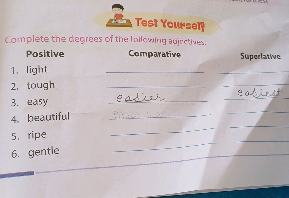 Complete the degrees of the following | StudyX