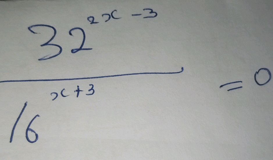 Solving Exponential Equation: | StudyX