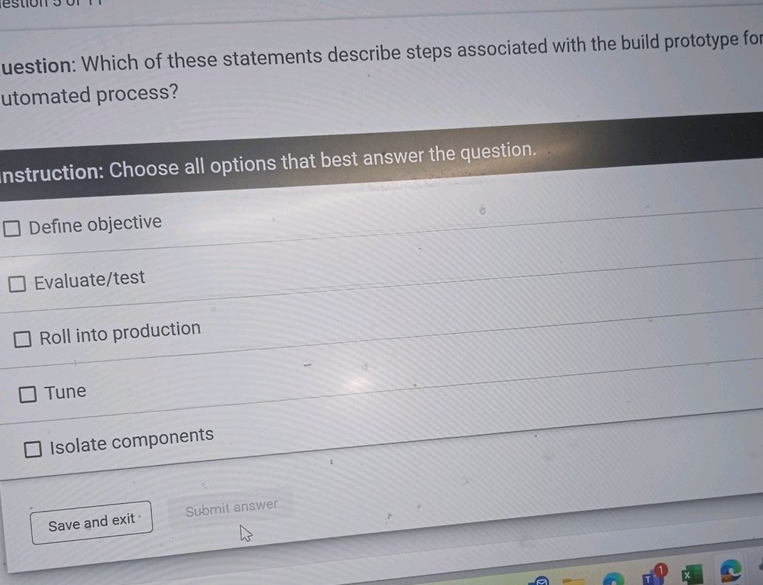 Which of these statements describe steps | StudyX