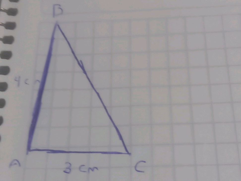 The image shows a triangle with sides | StudyX
