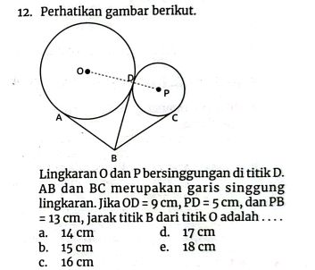 12. Perhatikan gambar berikut. ``` [Diagram | StudyX
