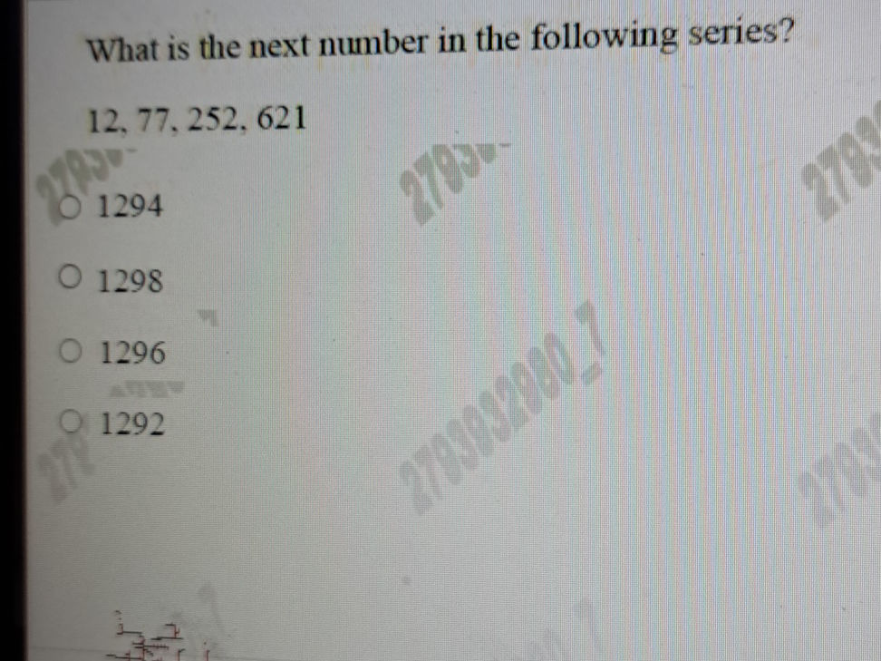 What is the next number in the following | StudyX