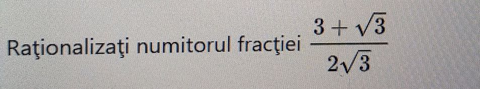 Raționalizați numitorul fracției $ {3+ | StudyX