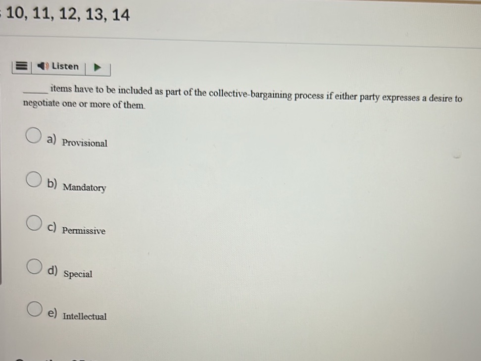 items have to be included as part of | StudyX