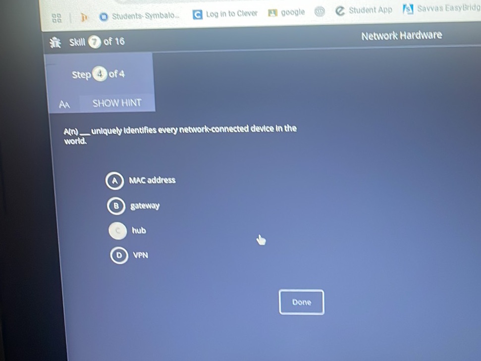 A(n) _____ uniquely identifies every | StudyX