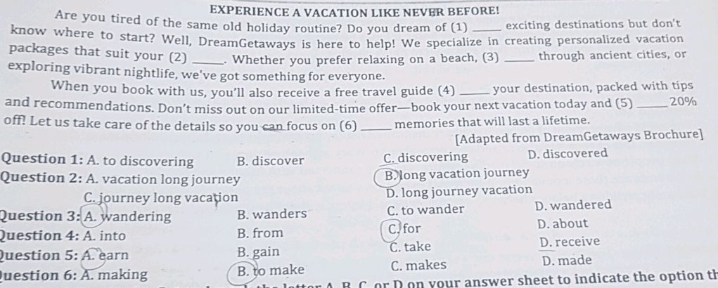 Are you tired of the same old holiday