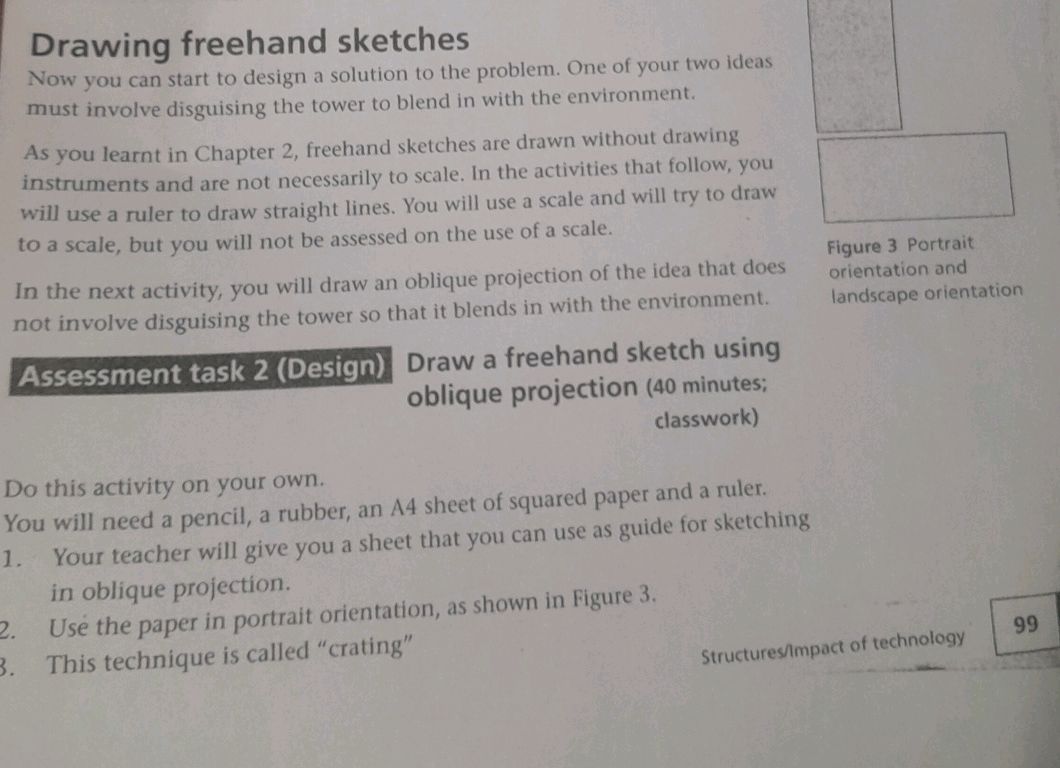 Assessment task 2 (Design) Draw a freehand | StudyX