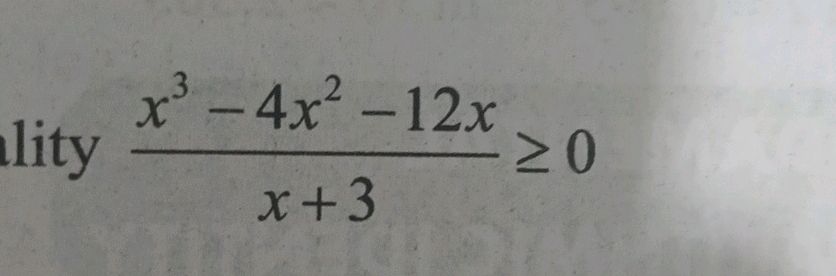 Solving the inequality (x^3 - 4x^2 - | StudyX