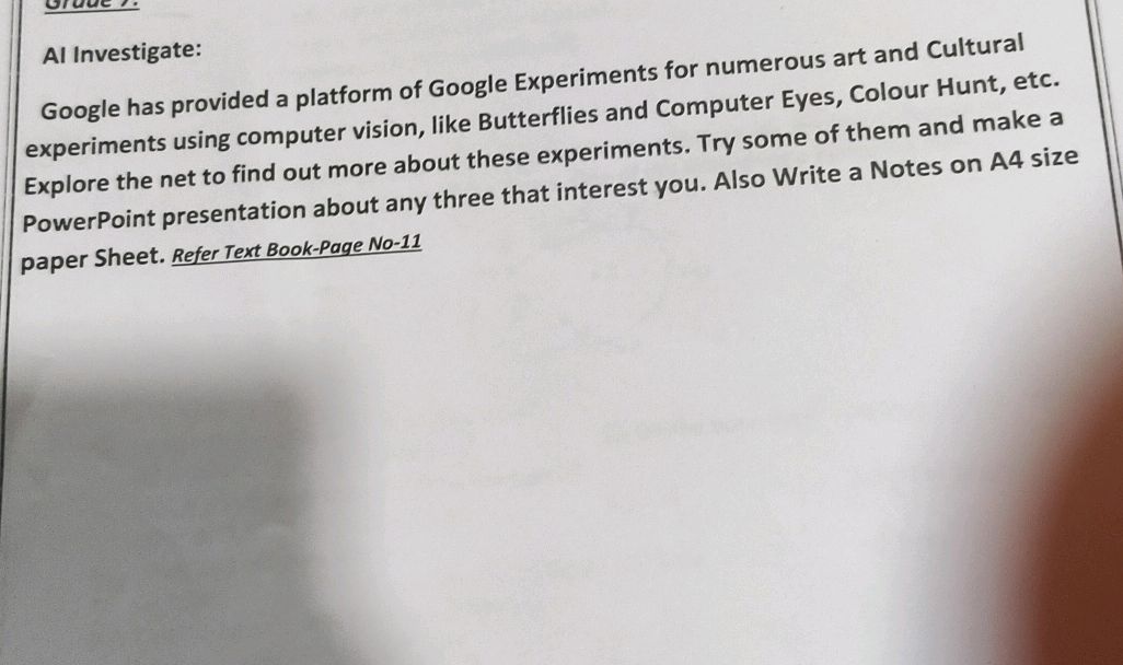 AI Investigate: Google has provided a | StudyX