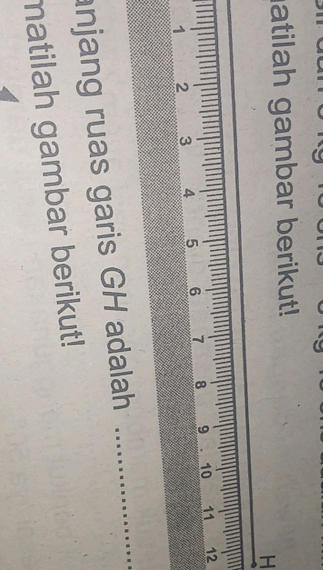 Perhatikan gambar berikut! Panjang ruas | StudyX